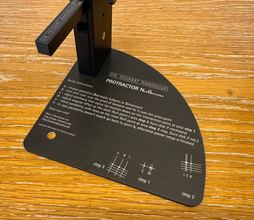 Dr. Feickert Analogue Protractor NG (Gebraucht) in Wädenswil für CHF ...