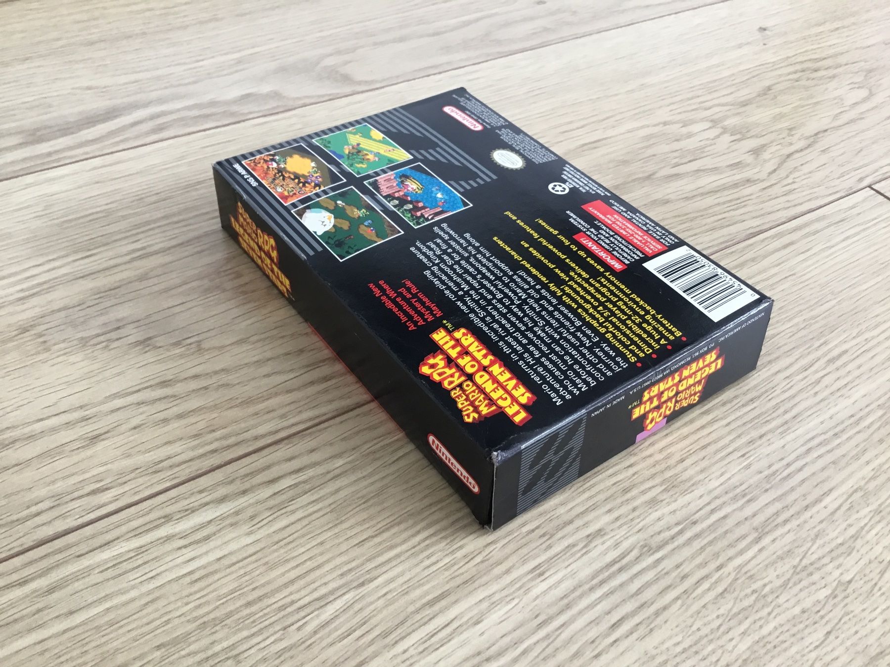 Super Mario RPG Legend of the Seven Stars SNES OVP Original (Gebraucht ...