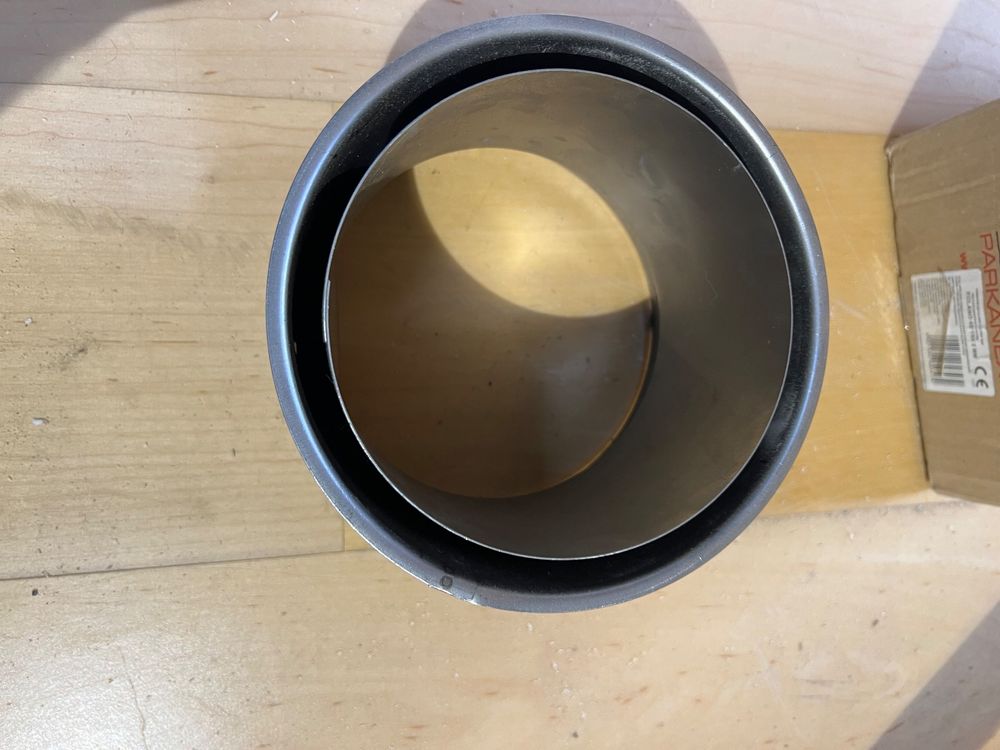 Kaminrohrverbinder, Muffe. ∅150mm, 120mm (Neu und originalverpackt) in Tafers für CHF 20 – mit ...