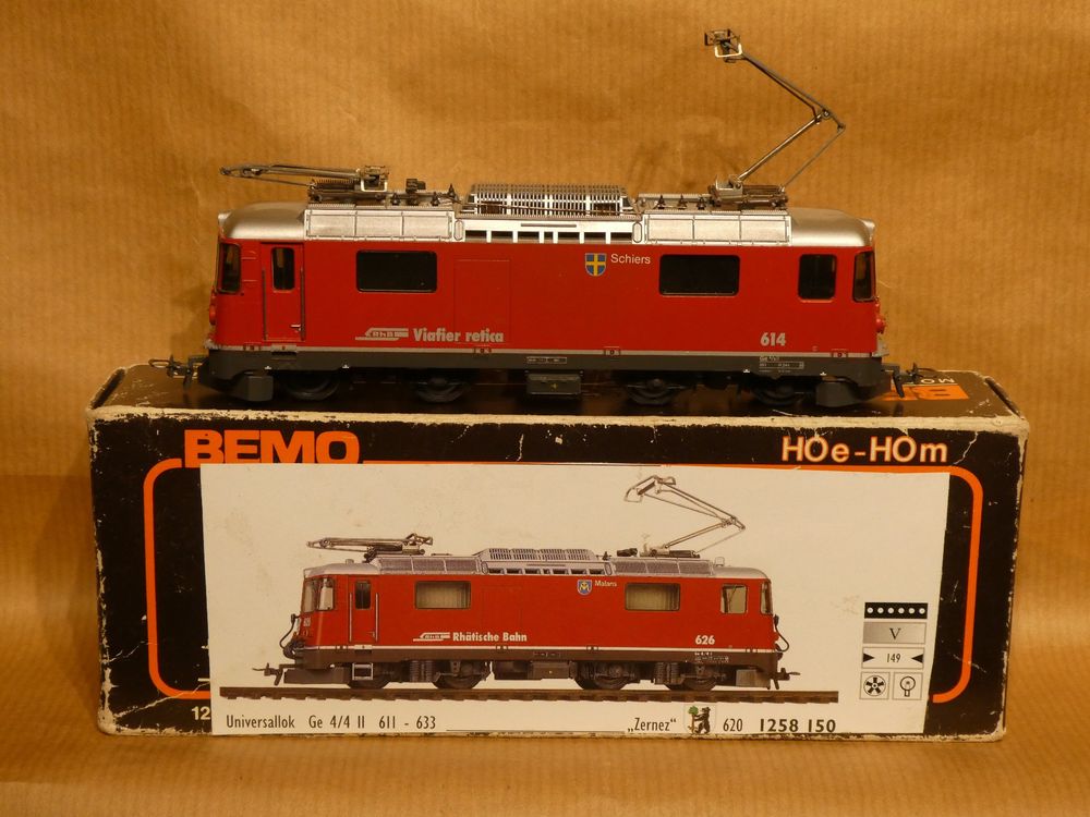 Bemo RhB Ge 4/4 II Schiers für Bastler | Kaufen auf Ricardo