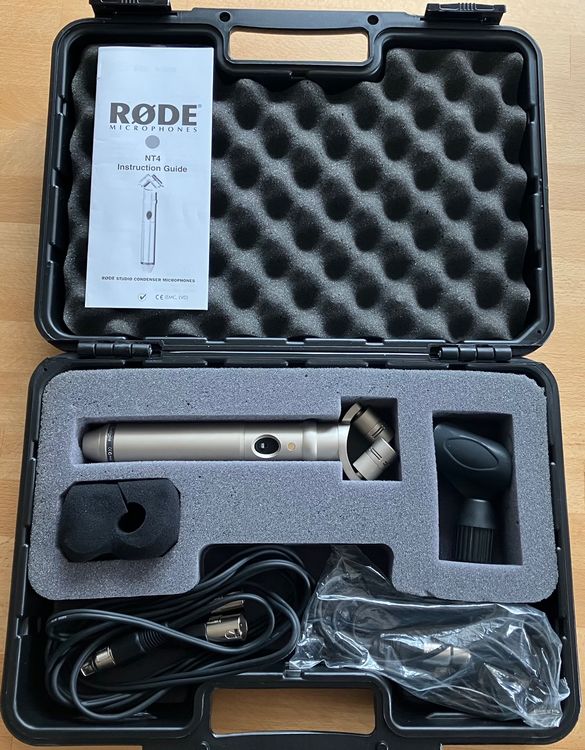 RODE NT4 Stereomikrofon mit Koffer neuwertig | Kaufen auf Ricardo