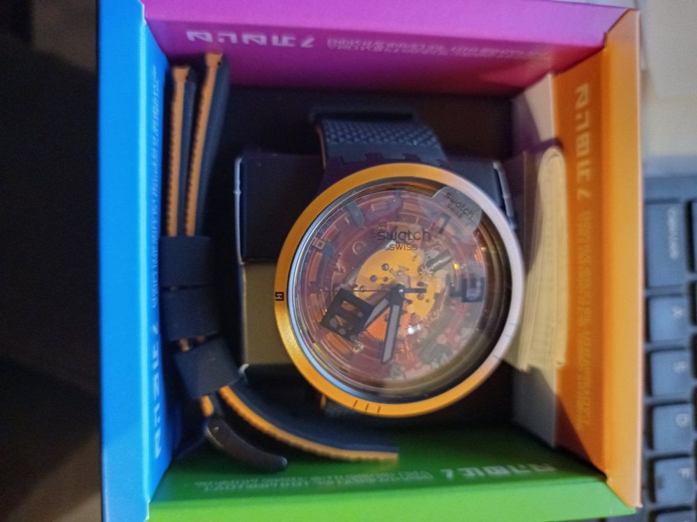 Big Bold Swatch 47 mm OOPS SB01B127 (Neu und originalverpackt) in ...