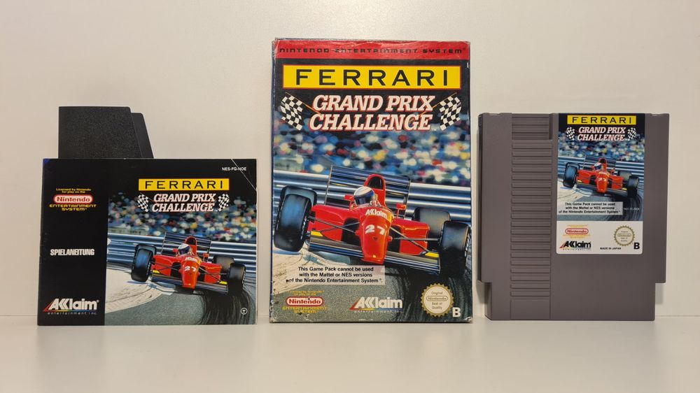 FERRARI Grand Prix Challenge - CIB / Pal B Nintendo NES | Kaufen auf ...