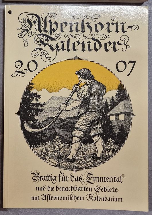 Alphorn-Kalender - Emmenthaler-Brattig - 2000er-Jahre (Gebraucht) in ...