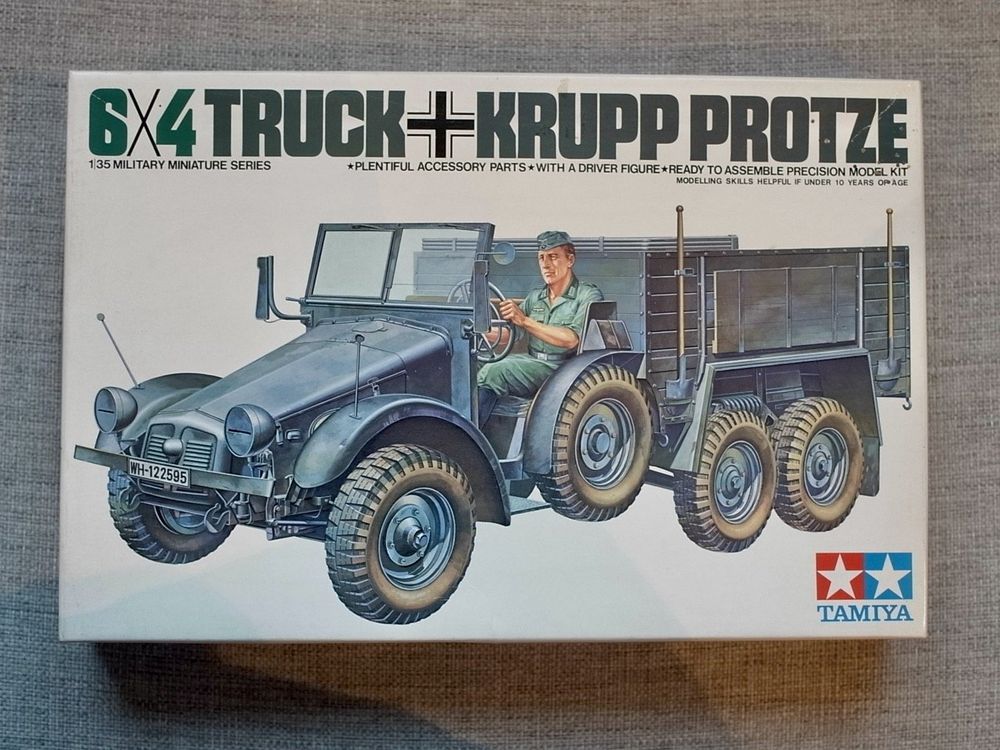 1/35 Tamiya 6x4 Krupp Protze Meng RFM Original Ausgabe (Neu (gemäss ...
