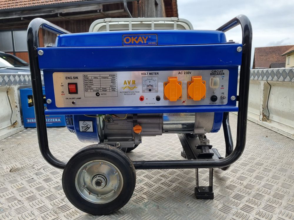 OKAY STG3000 Notstromaggregat zu verkaufen | Kaufen auf Ricardo