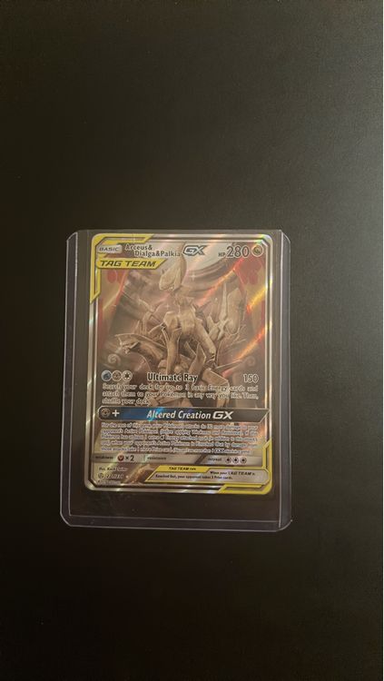 Carte Pokémon Arceus & Dialga & Palkia GX - Rare! (Neuf (Voir ...
