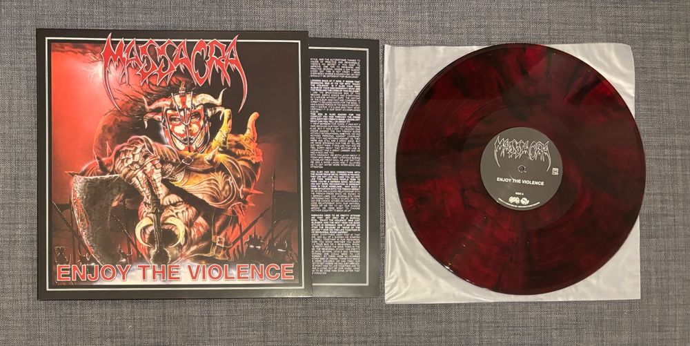 Massacra – Enjoy The Violenc Thrash Metal Death Metal LP red (Neu ...