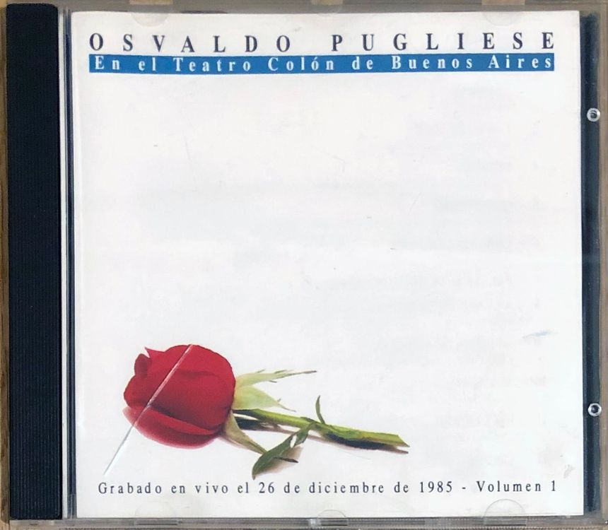 Osvaldo Pugliese – En El Teatro Colon (Gebraucht) in Martigny für CHF 5 ...