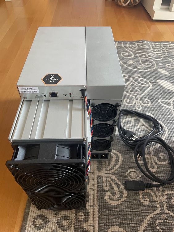 Bitmain Antminer K7 63.5 TH/s (Gebraucht) in Villigen für CHF 2500 ...