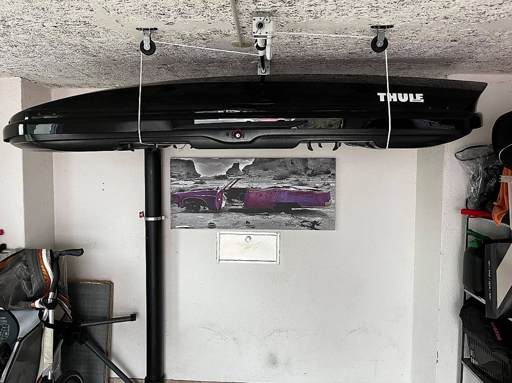 Dachbox Thule Dynamic 900 L + Thule Multi-Lift (Gebraucht) in Abtwil SG ...