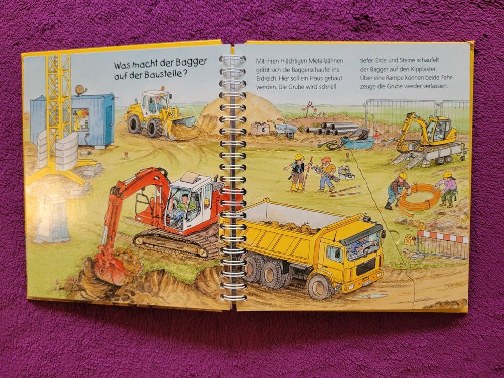 Wieso Weshalb Warum Junior Buch - Der Bagger (Gebraucht) in Müllheim ...
