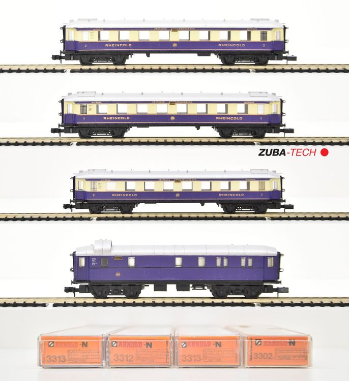 Arnold 4x Rheingold Personenwagen DRG, Spur N GS mit OVP (Gebraucht) in St. Gallen für CHF 45 ...