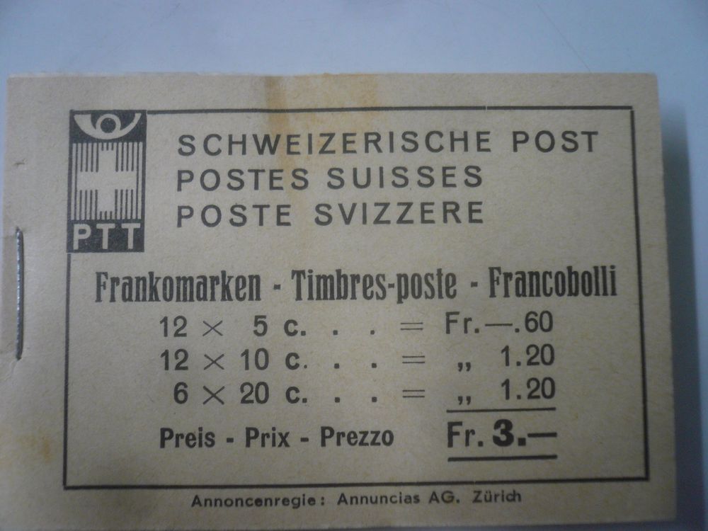 BriefMarkenHEFTCHEN komplett (Gebraucht) in Oberhofen am Thunersee für CHF 108 – mit Lieferung ...