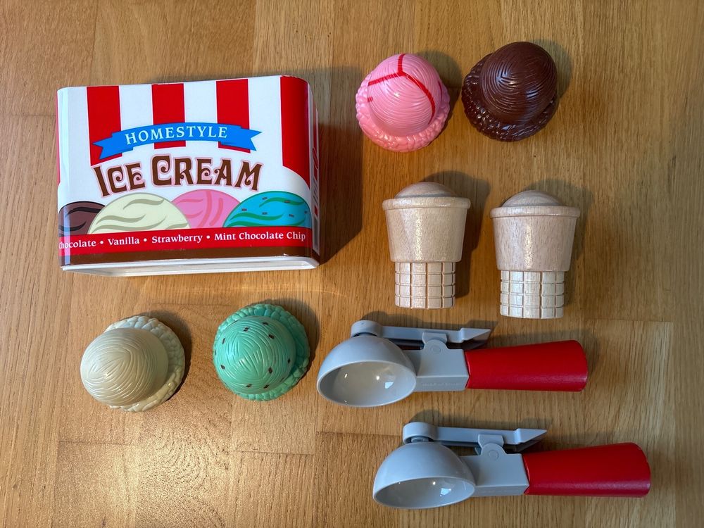 Melissa&Doug Scoop & Stack Ice Cream Cone Magnetic Play Set | Kaufen ...