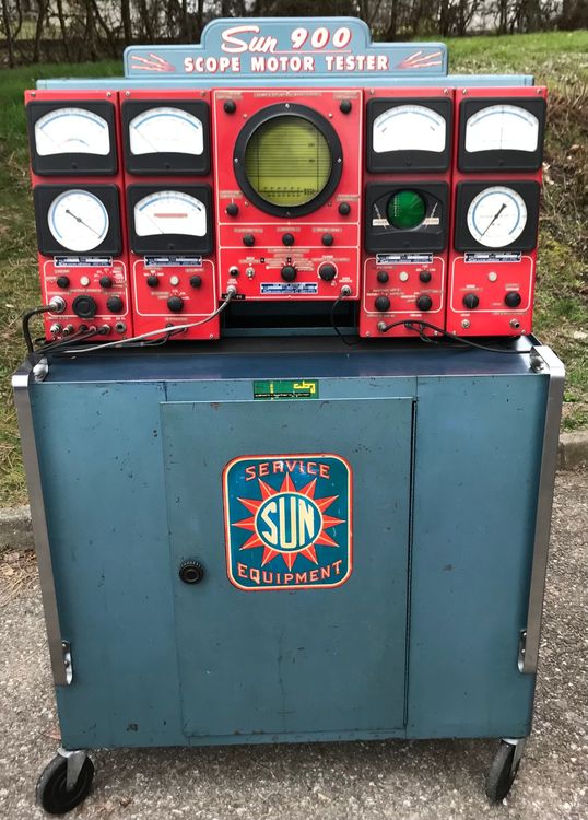 Tester atelier Sun 900 Scope motor tester Werkstatt tester (Defekt) in ...