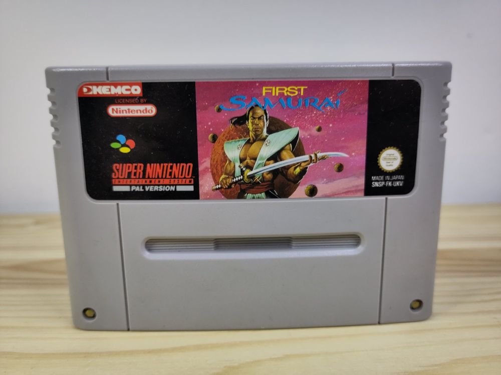 First Samurai SNES Super Nintendo PAL (Gebraucht) in Zug für CHF 19.9 ...