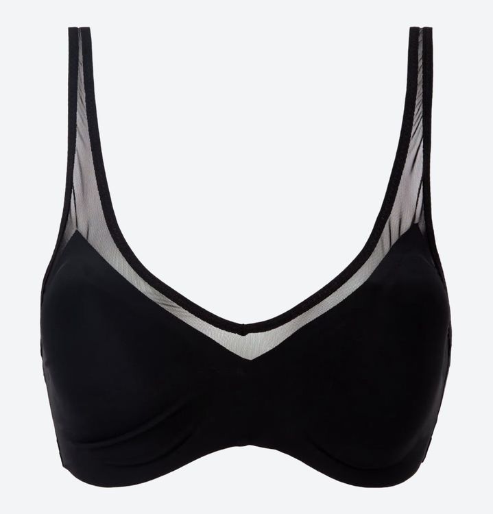 NEU! Second Skin Mesh-BH-Top Größen S–XL | Verschied. Farben (Neu und ...