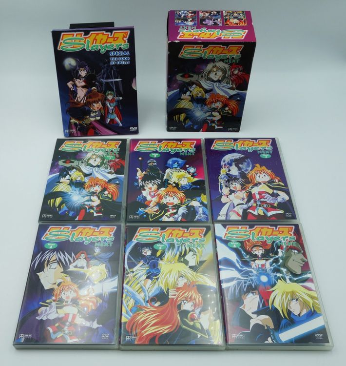 Slayers Next DVD Box + Special, Anime OVA Films, 7 DVDs | Kaufen auf ...