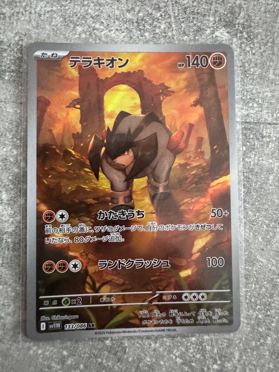 Terrakium (sv11W 133) White Flare JP - Terrakion - Pokemon (Gebraucht ...