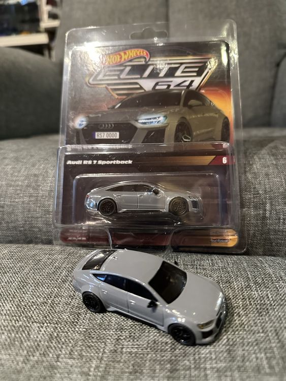 Hot Wheels Elite 64 Audi RS7 in grau (Neu (gemäss Beschreibung)) in ...
