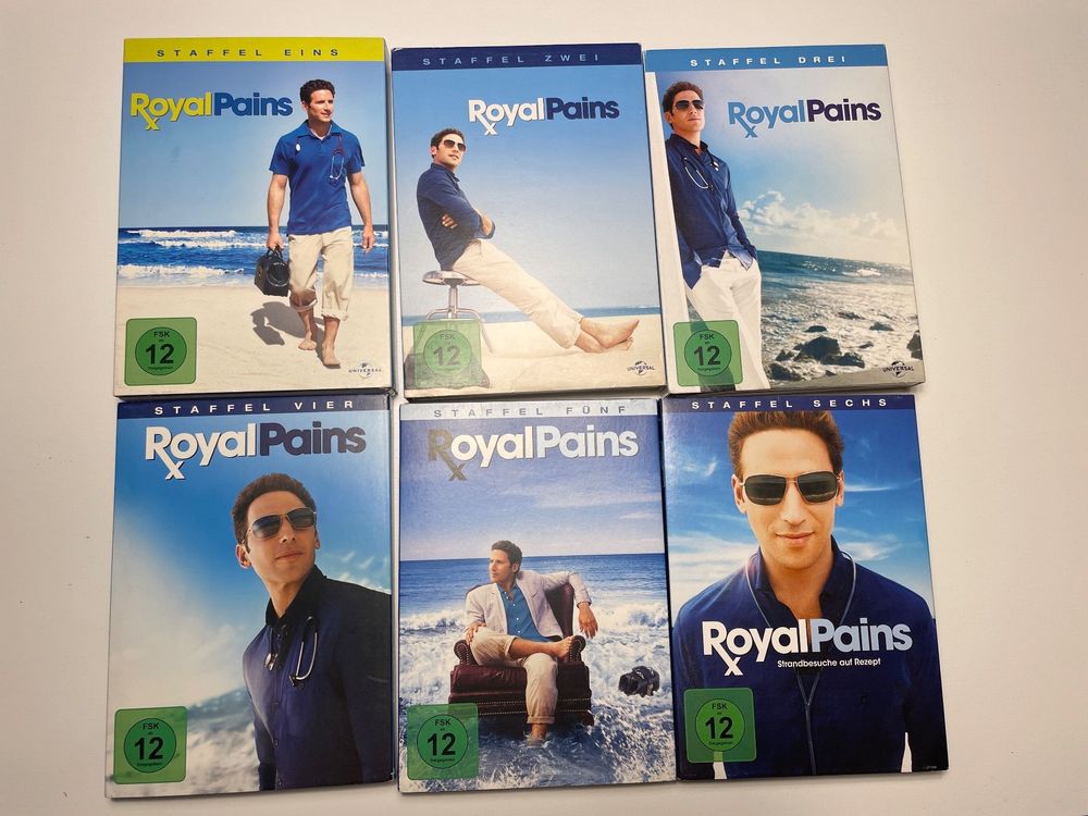 Royal Pains Staffeln 1-6, DVDs, FSK 12 (Gebraucht) in Schliern b. Köniz ...