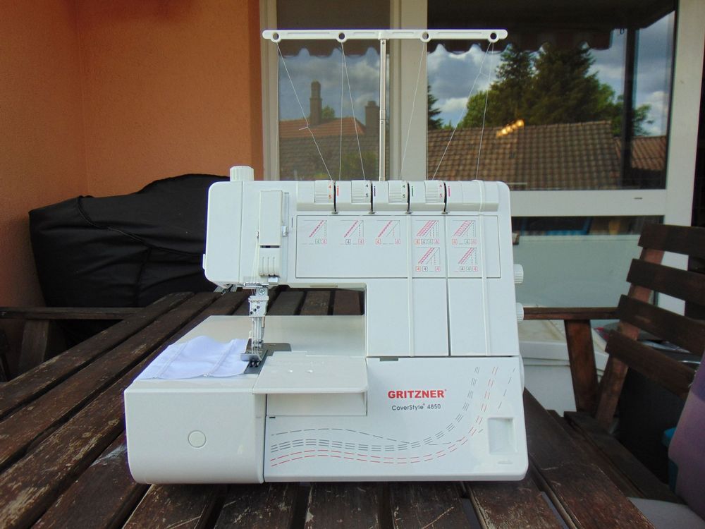 Coverlock Nähmaschine Gritzner, neu, ab Fr. 1.-- | Kaufen auf Ricardo