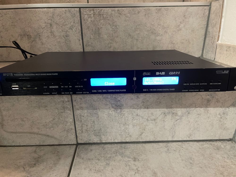 APART AUDIO PCR3000R MEDIA PLAYER (Defekt) in Kaiseraugst für CHF 2 ...