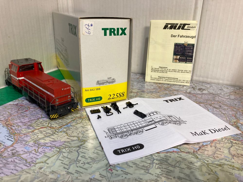 Trix SBB Am 842 000-2 digital LED Beleuchtung HO DC (Gebraucht) in Jona ...