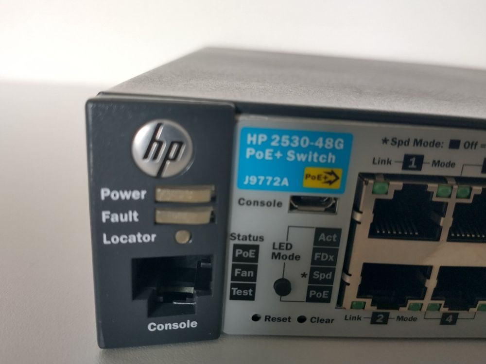 HP Aruba 2530-48G PoE+ Switch (J9772A) | Kaufen auf Ricardo