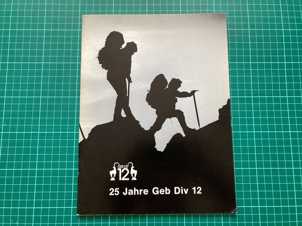 25 Jahre Geb Div 12, Armee, Gebirgstruppen, Graubünden (Gebraucht) in ...