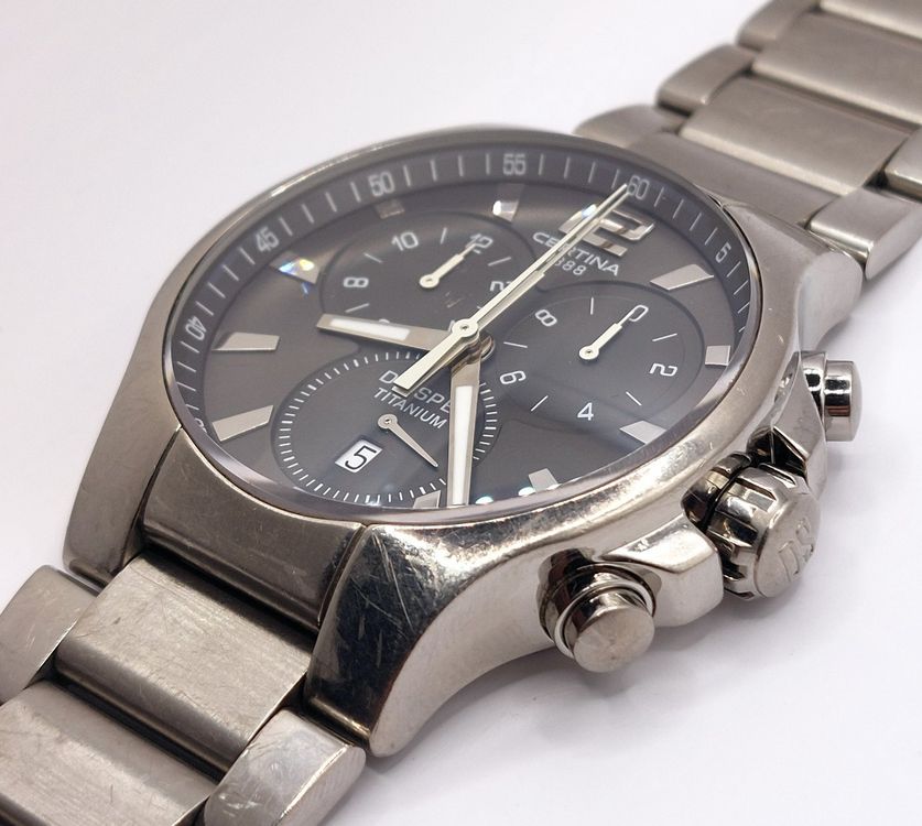 Certina DS Spel Titanium Chronograph - Batterie neuve | Kaufen auf Ricardo