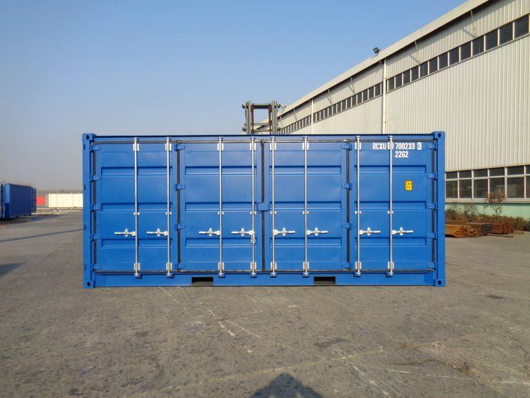 20DV Side Door Seecontainer Lagercontainer Neu eine Seereise | Kaufen ...