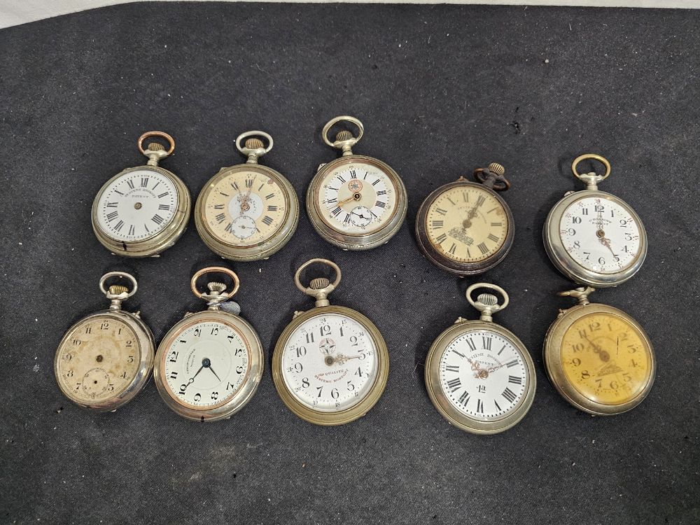 10 Antike Rosskopf Taschenuhren Defekt | Kaufen auf Ricardo