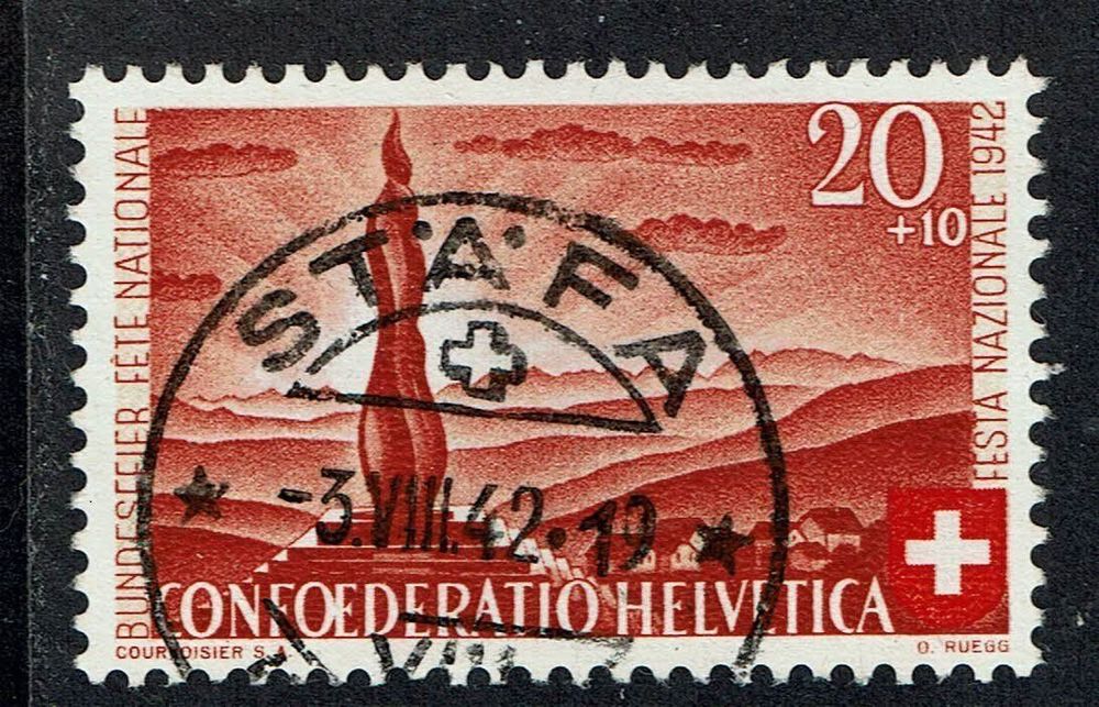 ABE/Pro Patria B16 Vollstempel Stäfa (Gebraucht) in Neuchâtel für CHF 5 – mit Lieferung auf ...