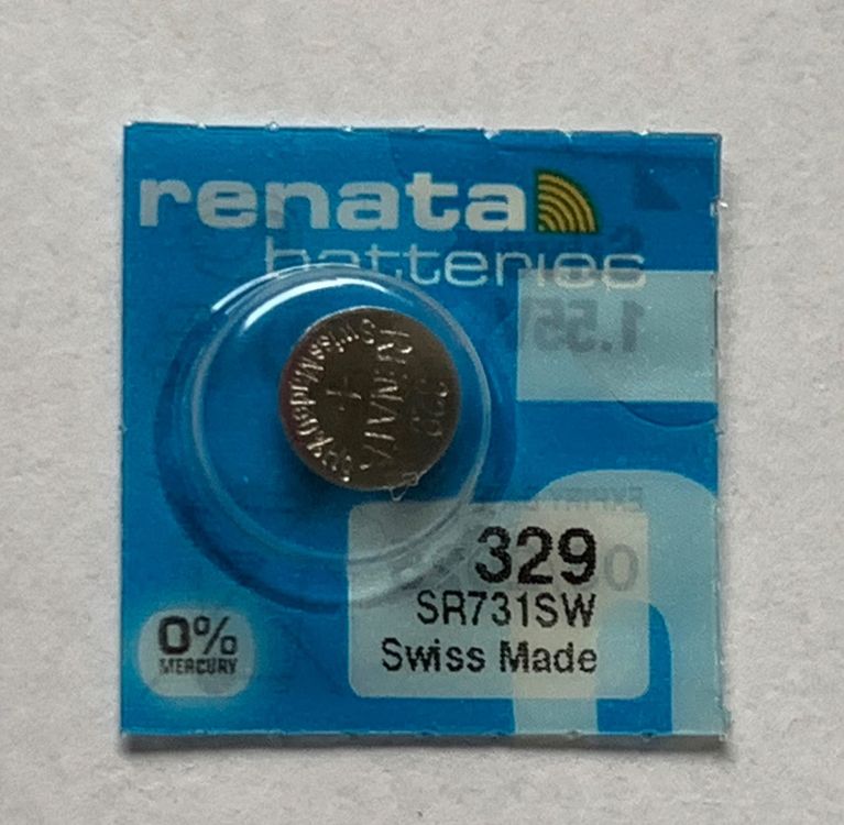 Uhren Batterie 329 (Neu und originalverpackt) in Grenchen für CHF 1.8 ...