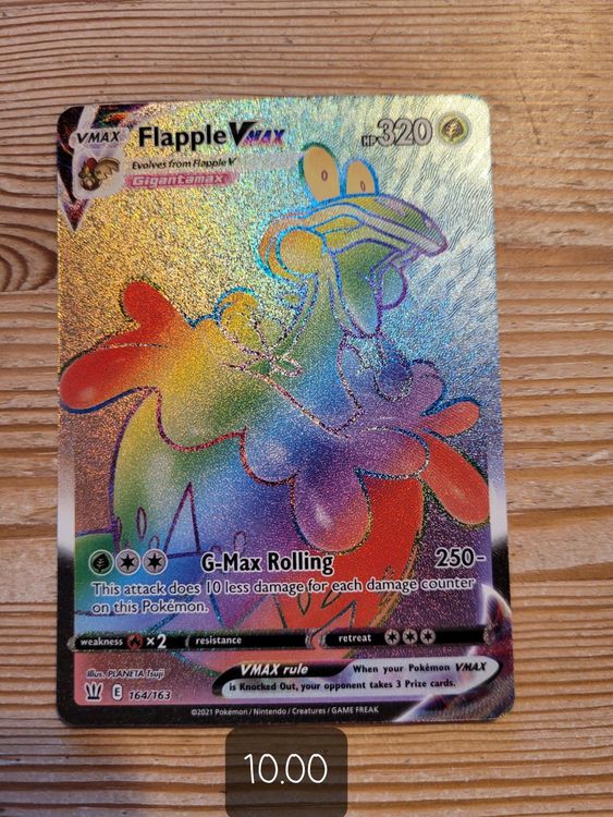 Flapple VMAX Rainbow (Gebraucht) in Utzenstorf für CHF 10 – mit ...