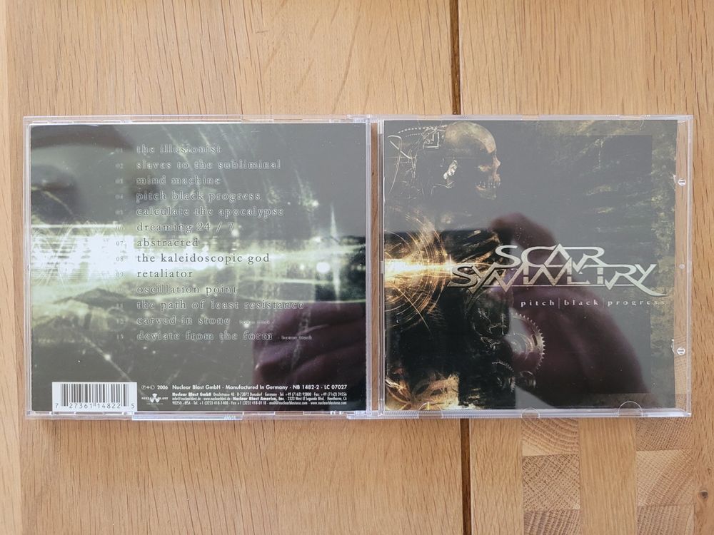 CD Scar Symmetry - Pitch Black Progress - Limited Edit, 2006 (Gebraucht ...