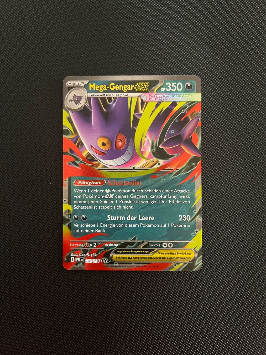 Pokémon Mega Gengar ex 056/094 (Gebraucht) in Fällanden für CHF 2 – mit ...