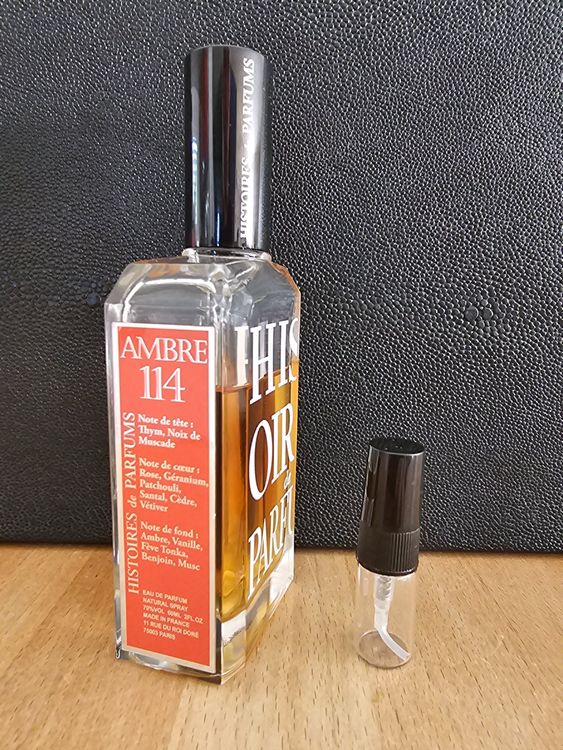 Histoir de Parfum Ambre 114 2ml Abfüllung | Kaufen auf Ricardo