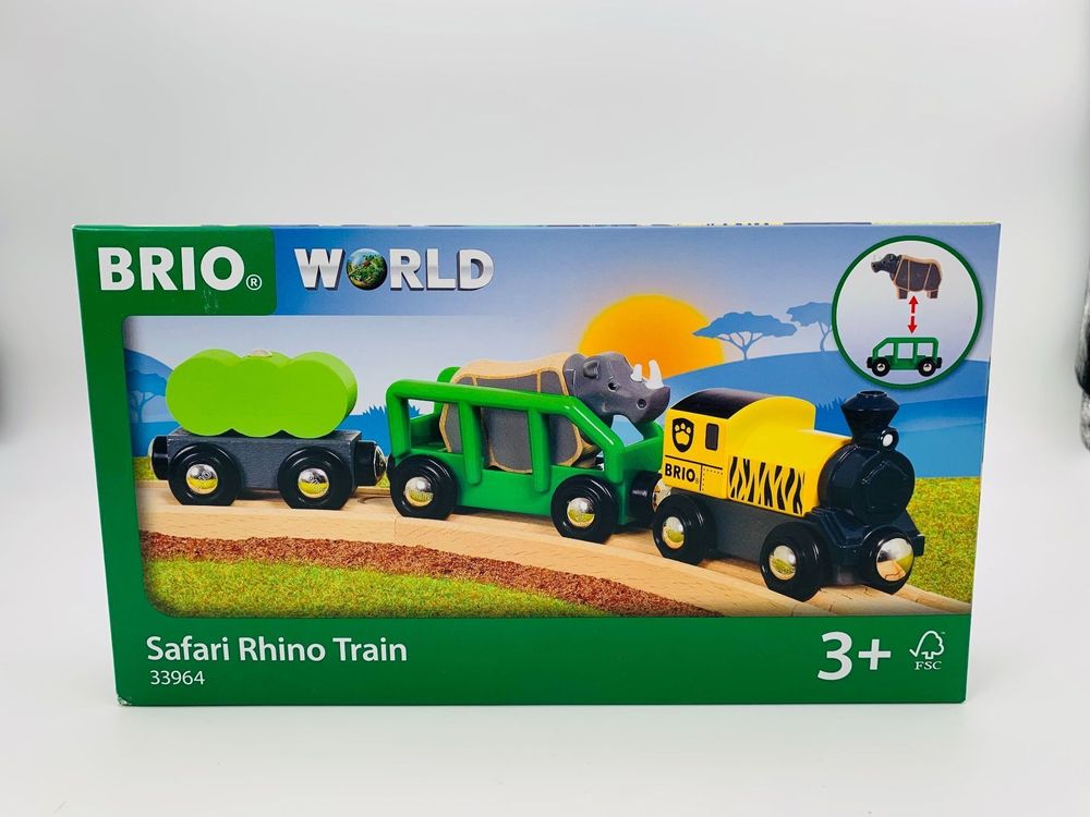 Brio - Safari Rhino Train 1 Stk. (Neu und originalverpackt) in ...