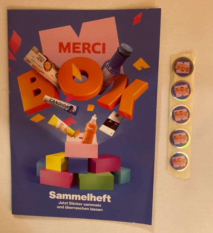 Migros 5 Merci-Box Sticker (Neu (gemäss Beschreibung)) in Liebefeld für ...