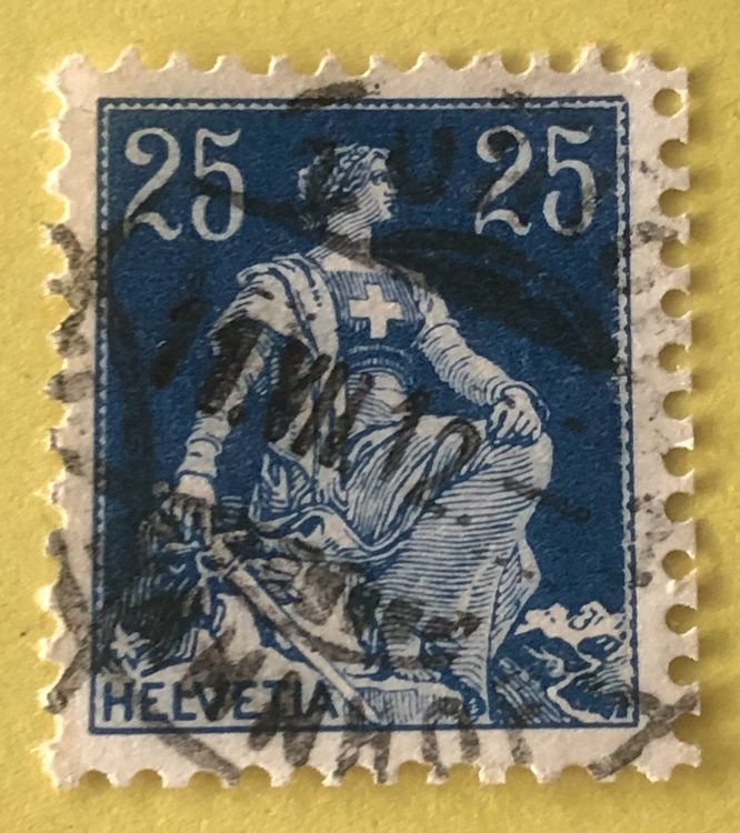 Nr.109 mit Vollstempel (Gebraucht) in Aarau für CHF 0.5 – mit Lieferung auf Ricardo kaufen