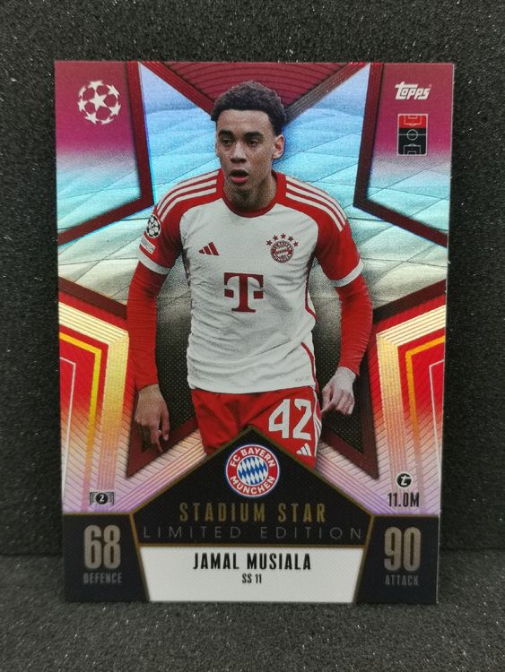 Match attax 2023/24 Jamal Musiala Stadium Star (Gebraucht) in ...