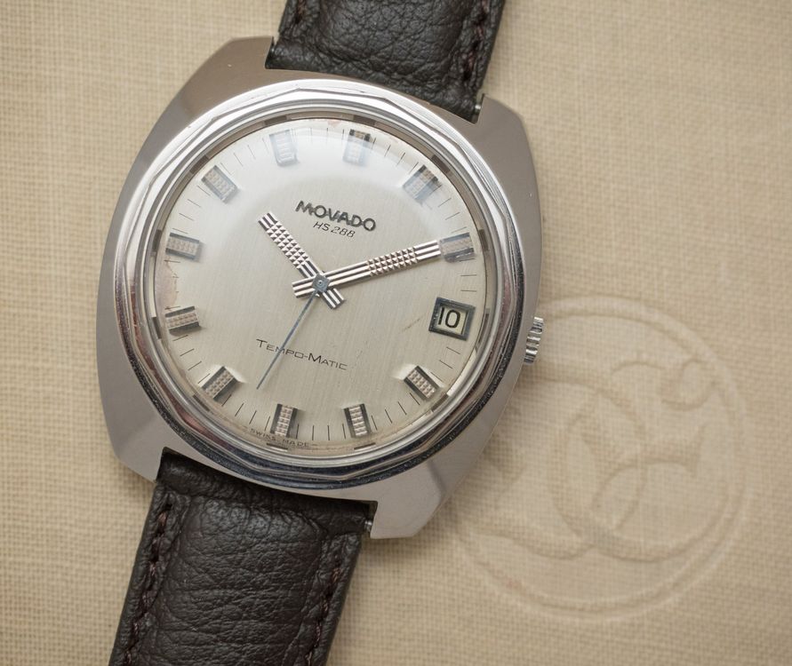 Jumbo: 1970s Movado Tempo-Matic HS288 Sub-Sea 38mm vintage | Kaufen auf ...