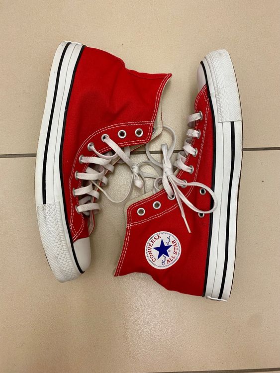 Convers All Star High Top 44 in red (Gebraucht) in Zürich für CHF 35 ...