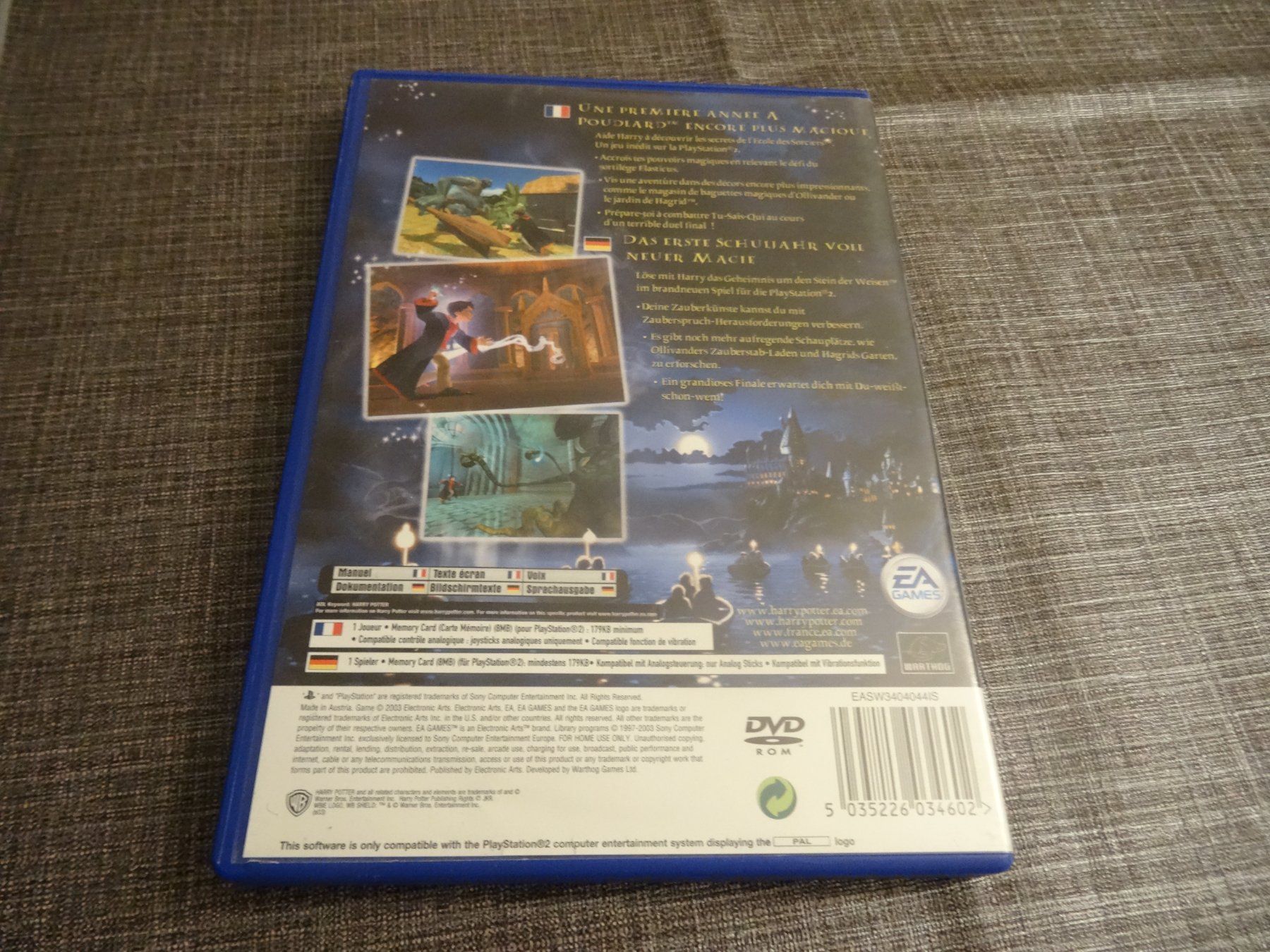 Harry Potter und der Stein der Weisen PS2 Philosopher's Ston (Gebraucht ...