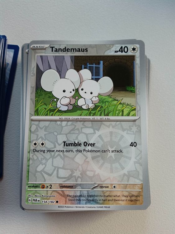 Tandemaus Reverse Holo - Paradox Rift Pokemon | Kaufen auf Ricardo