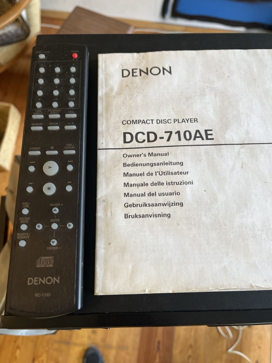 Denon DCD-710AE CD-Player mit USB - Top Zustand! 🎶🔊 (52) (Gebraucht) in ...