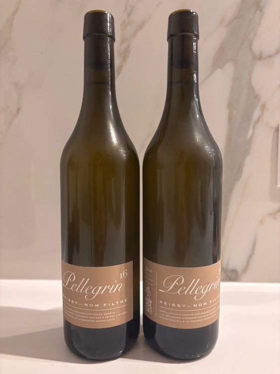 2x 2016 Jean-Pierre Pellegrin Chasselas Non Filtré (750ml) (Neuf (Voir ...